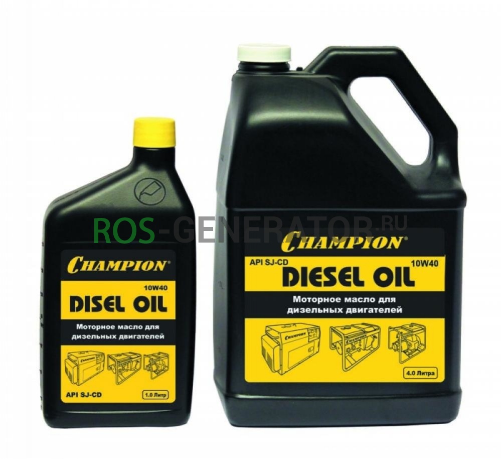 Масло дизельное CHAMPION 10W-40 (4л) купить в Ярославле, доступная цена ...